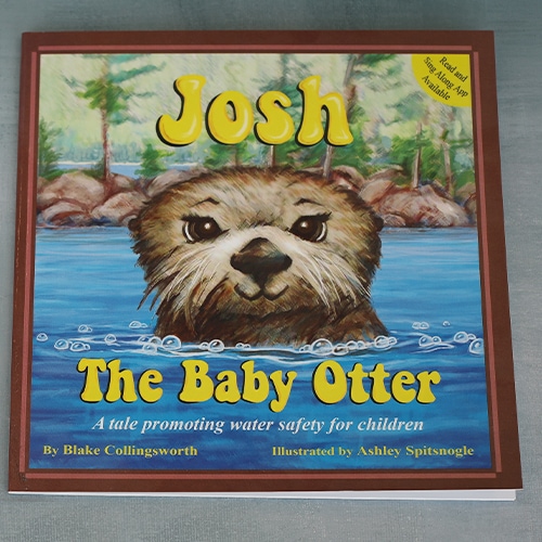 Josh the Baby Otter Book - English - Josh The Otter